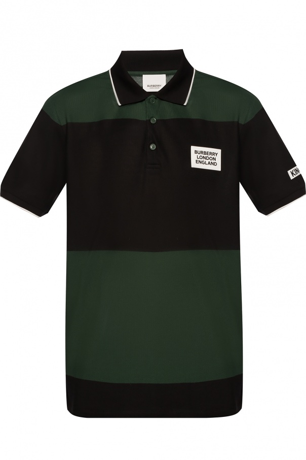 Burberry polo shirt kids silver store